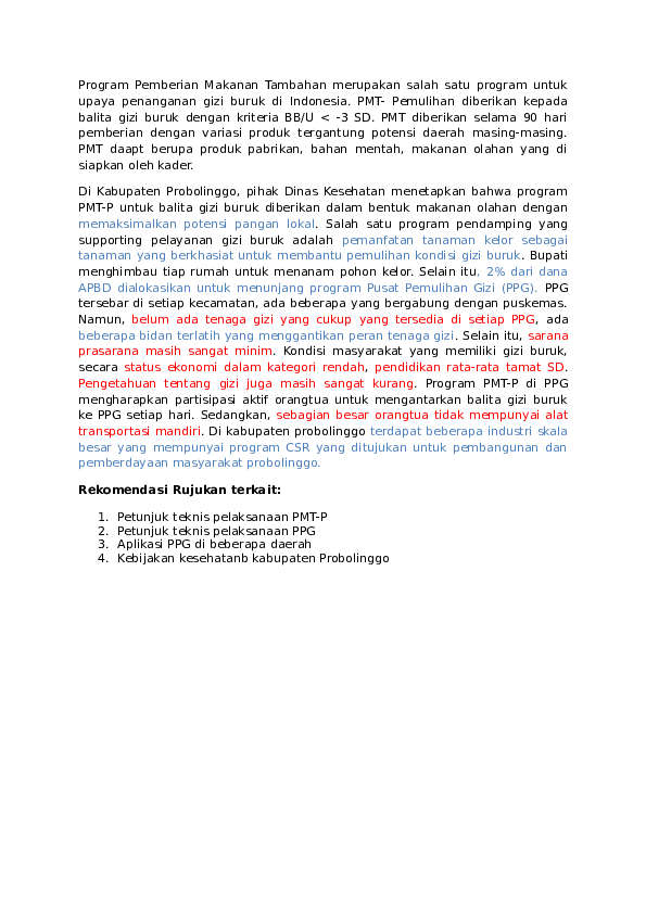 (DOC) Program Pemberian Makanan Tambahan