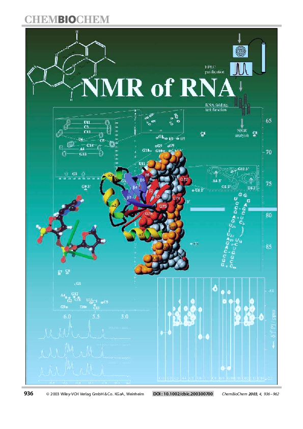 (PDF) NMR Spectroscopy of RNA