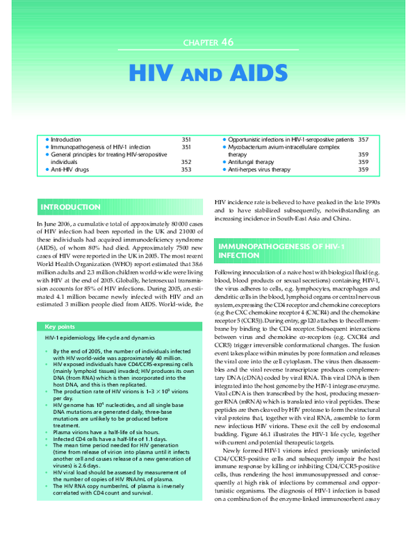 (PDF) HIV AND AIDS