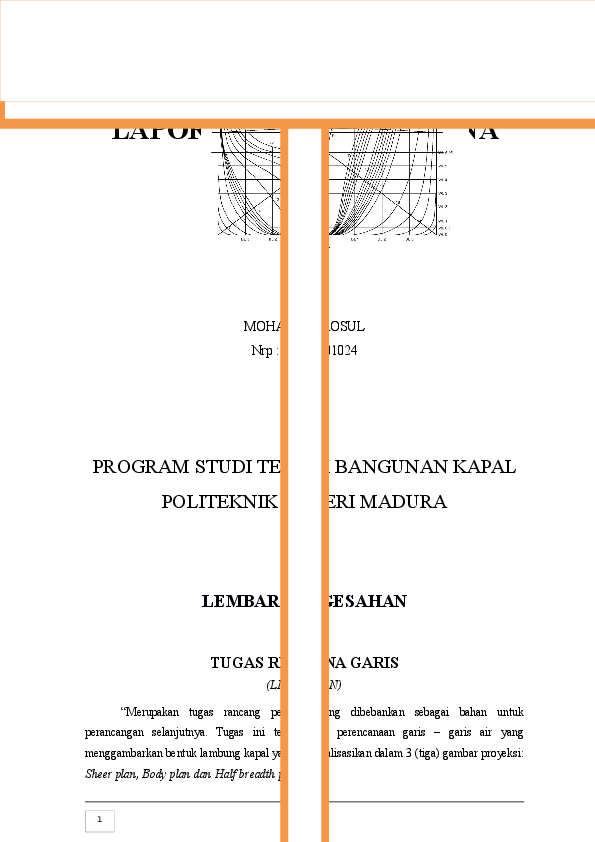 (DOC) laporan lines plan