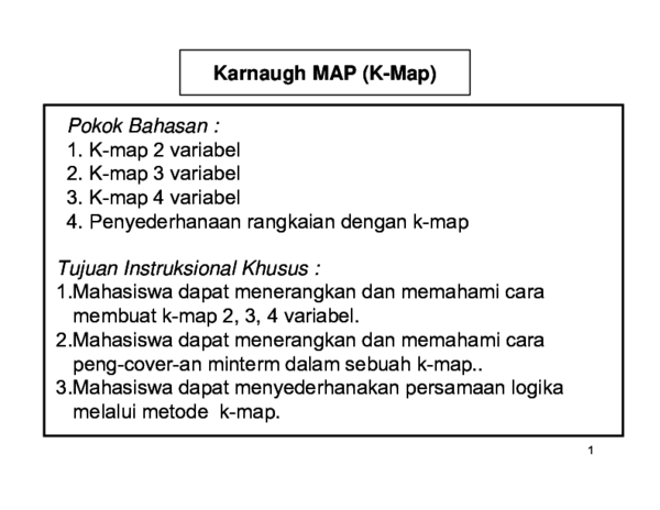 (PDF) Materi kmap