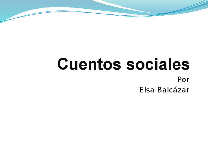 (PPT) Cuentos sociales