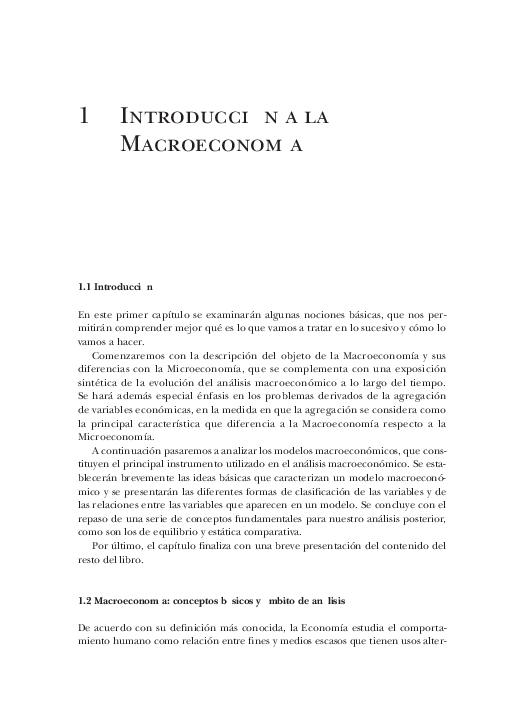 (PDF) Introduccion a la Macroeconomia