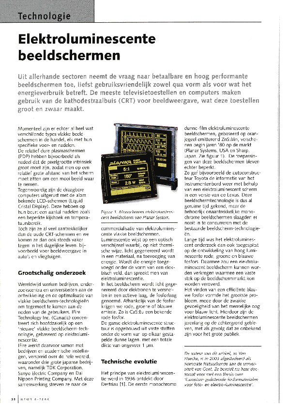 (PDF) Elektroluminescente beeldschermen