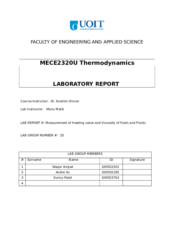(DOC) Thermodynamics Lab