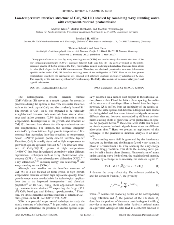 (PDF) Inverse-photoemission spectroscopy of electron irradiated ...