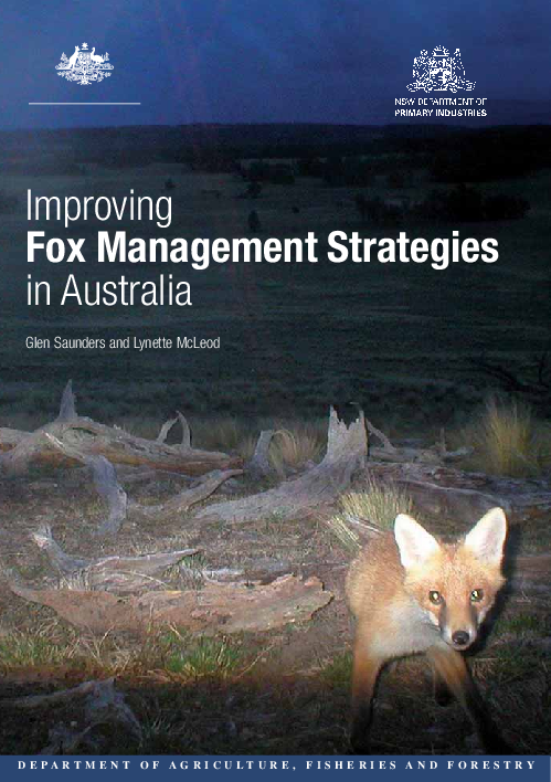 (PDF) Improving Fox Management Strategies in Australia