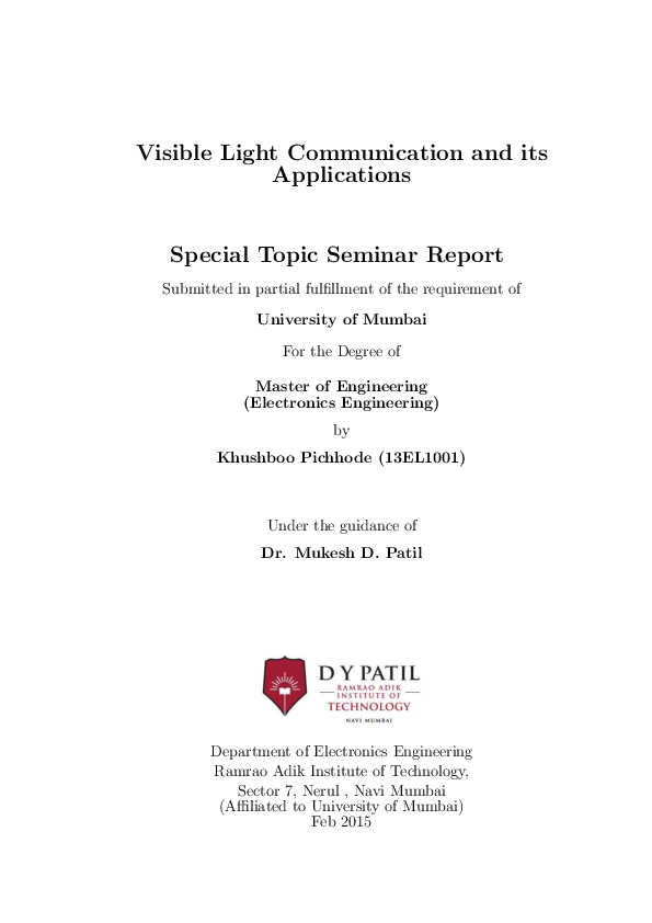 (PDF) RAIT ME Report