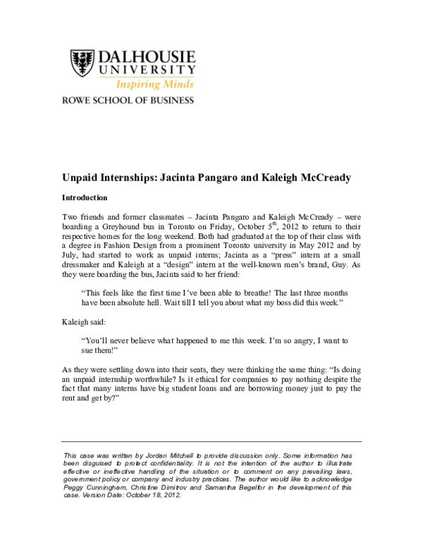 (PDF) 1-Internships Case | Samuel Diaz - Academia.edu