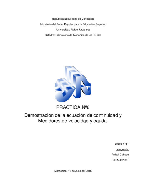 (PDF) PRACTICA N6 FLUIDOS
