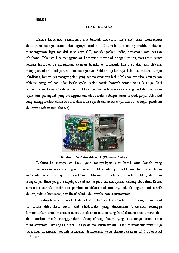 (PDF) Elektronika Dasar