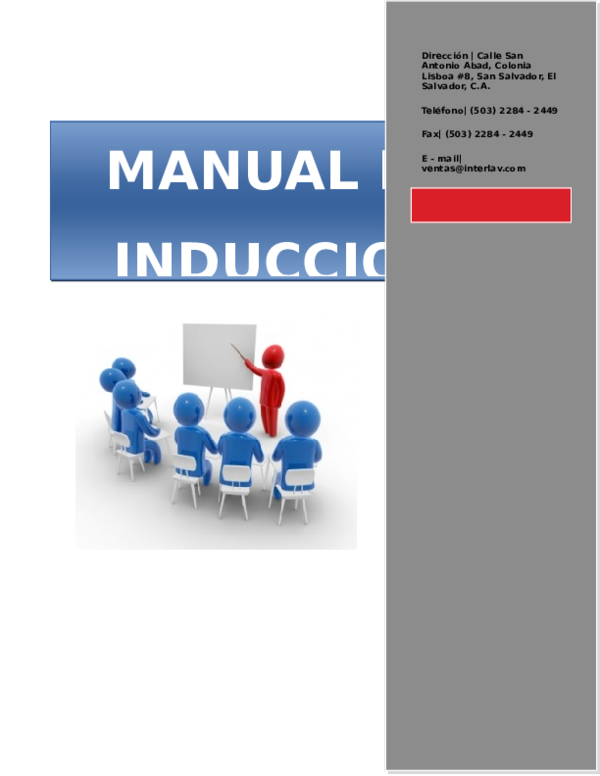 (DOC) MANUAL DE INDUCCION ARREGLADORRHH