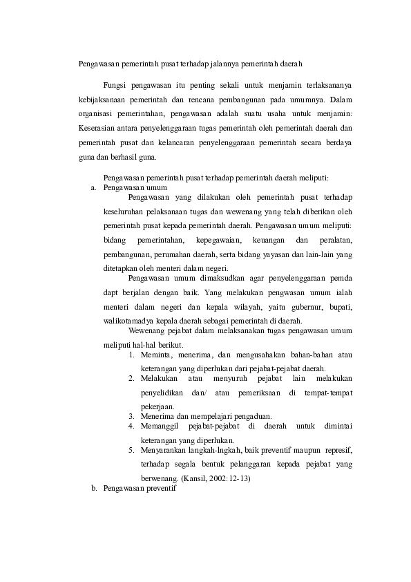 (DOC) Administrasi pemda | Dwi Indra - Academia.edu