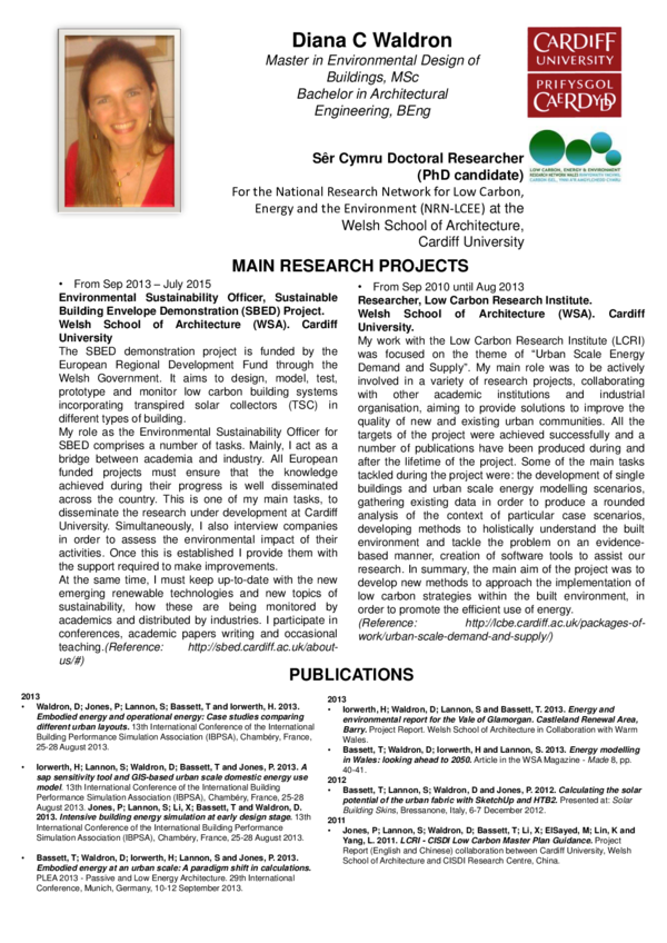 (PDF) Workshop Profile Poster