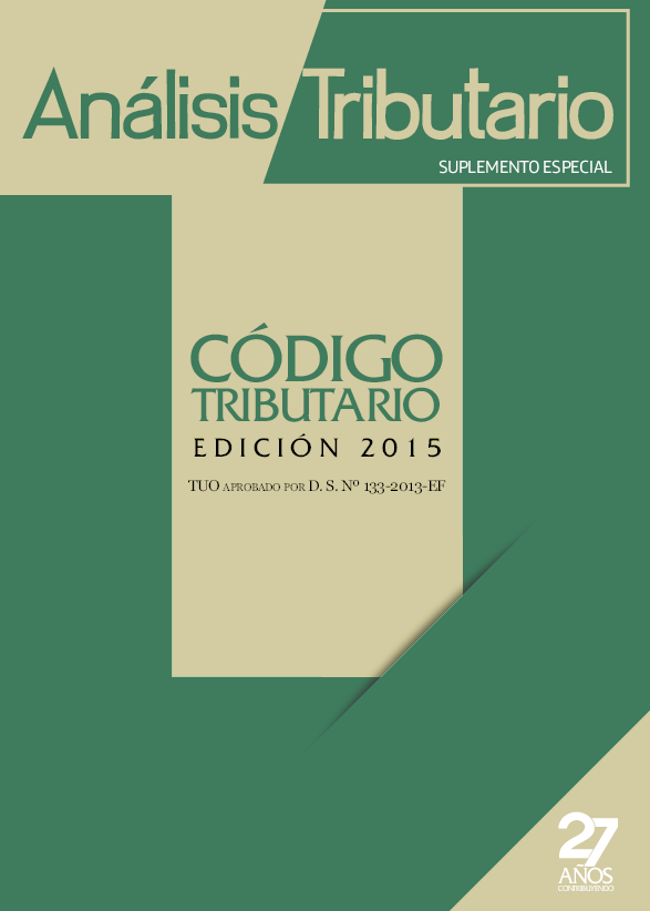 (PDF) CODIGO TRIBUTARIO EDICION 2015