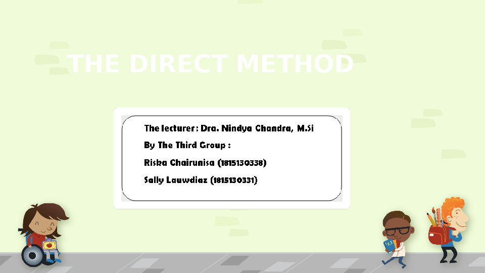 (PPT) the direct method