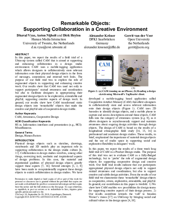 (PDF) Remarkable objects