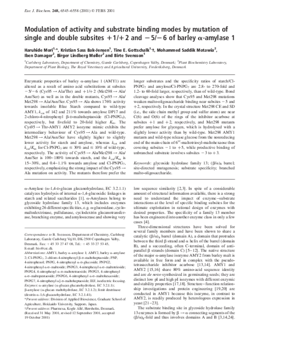 (PDF) Secretory expression of functional barley limit dextrinase by ...
