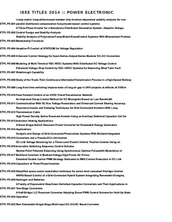 (DOC) IEEE TITLES 2015 | Nijanthan P - Academia.edu