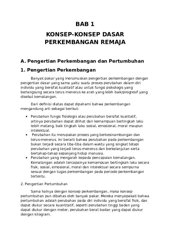 (DOC) Perkembangan Peserta Didik