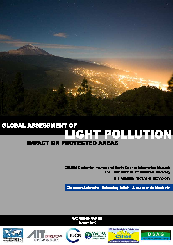 (PDF) Global Assessment of Light Pollution Impact on Protected Areas