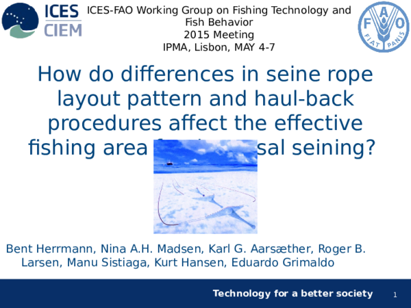 (PPT) How do differences in seine rope layout pattern and haul-back ...