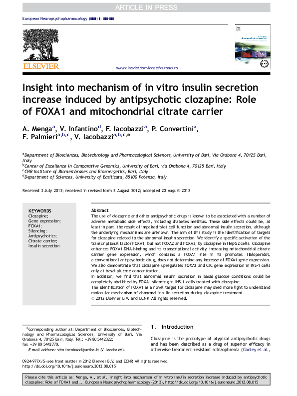(PDF) Insight into mechanism of in vitro insulin secretion increase ...