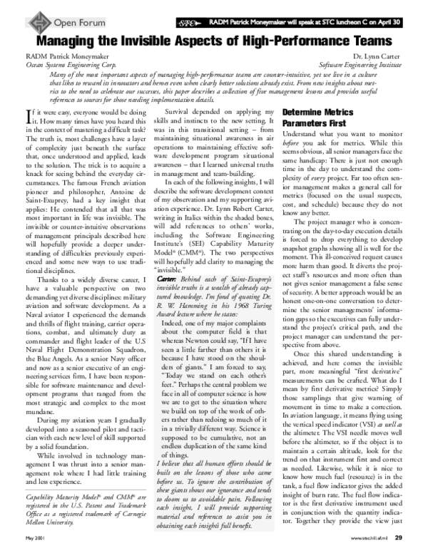 (PDF) The wisdom of teams: Creating the high-performance organization ...