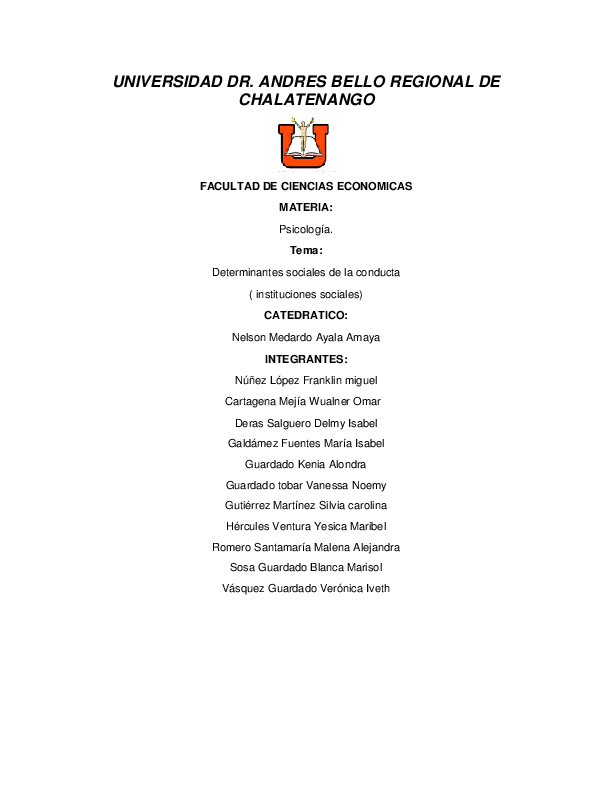 (PDF) Instituciones sociales