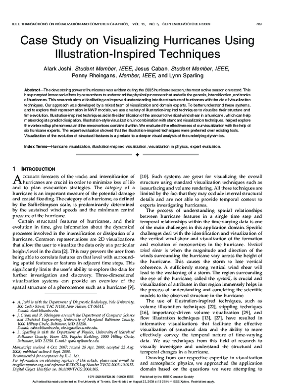 (PDF) Case Study on Visualizing Hurricanes Using Illustration-Inspired ...