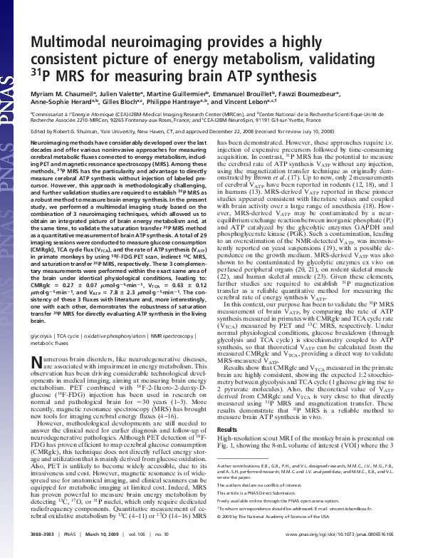 (PDF) Multimodal neuroimaging provides a highly consistent picture of ...