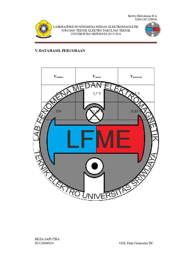 (DOC) GGL pada Generator