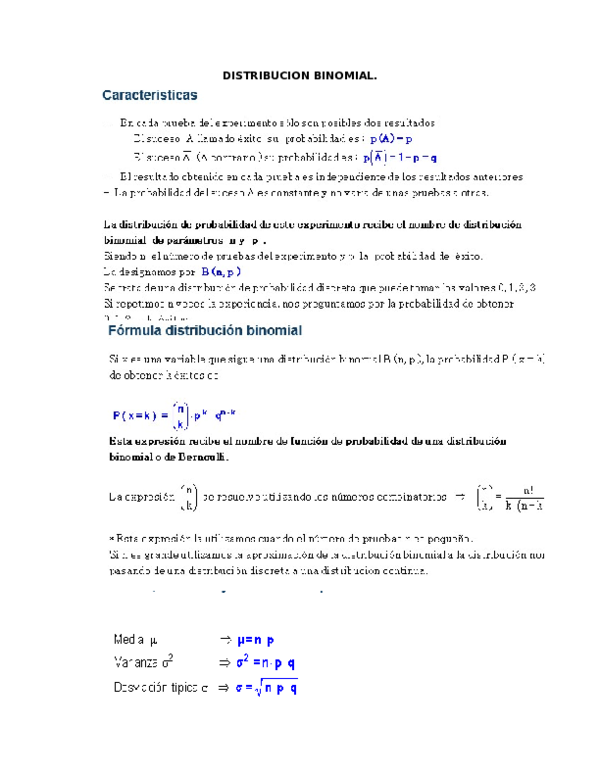 (DOC) DISTRIBUCION BINOMIAL y POISSON