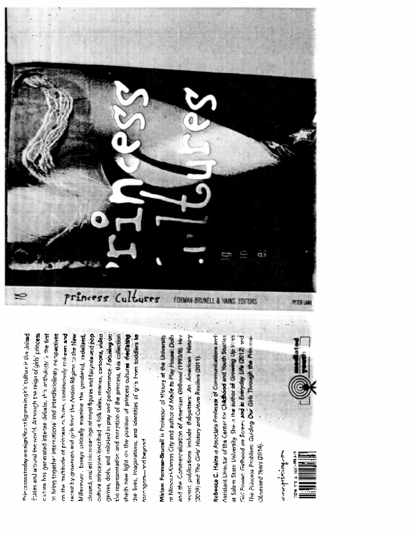 (PDF) “Applying for the Position of Princess: Race, Labor, and ...