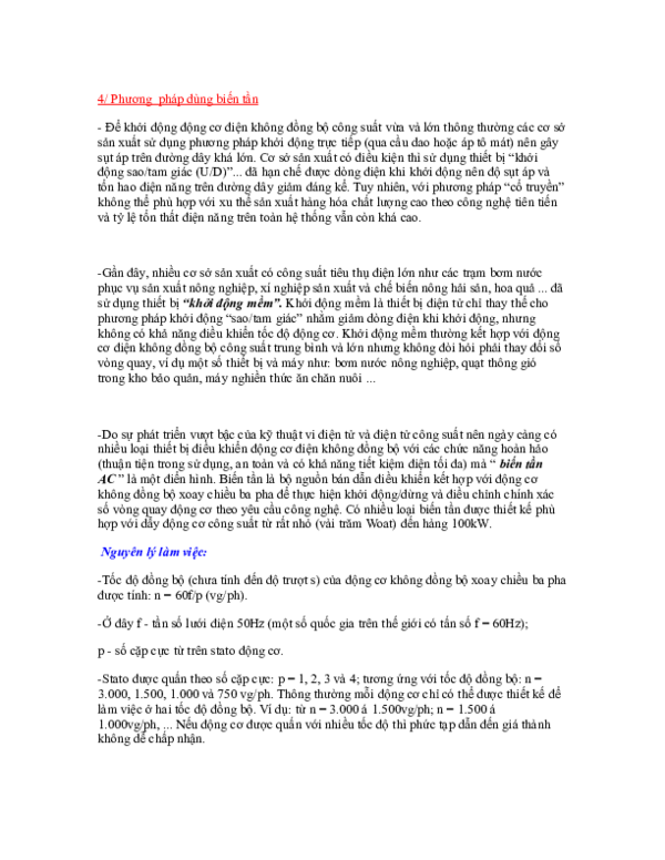 (DOC) CAC PHUONG PHAP KHOI DONG DC KDB 3P
