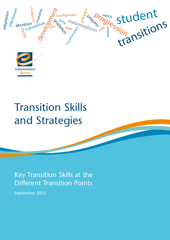 (PDF) student transition: key transition points