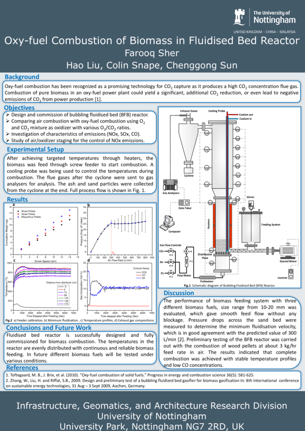 (PDF) Oxy-fuel combustion of biomass in fluidized bed reactor