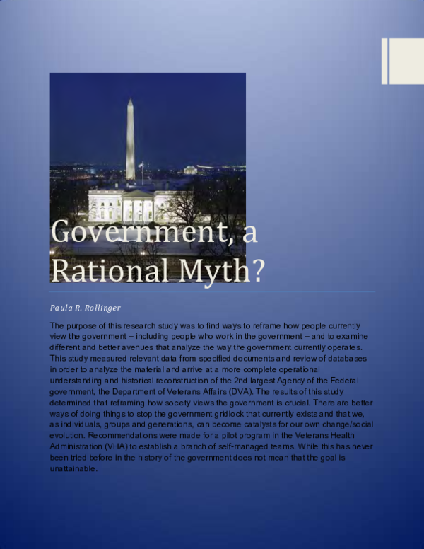 (PDF) Government_A Rational Myth