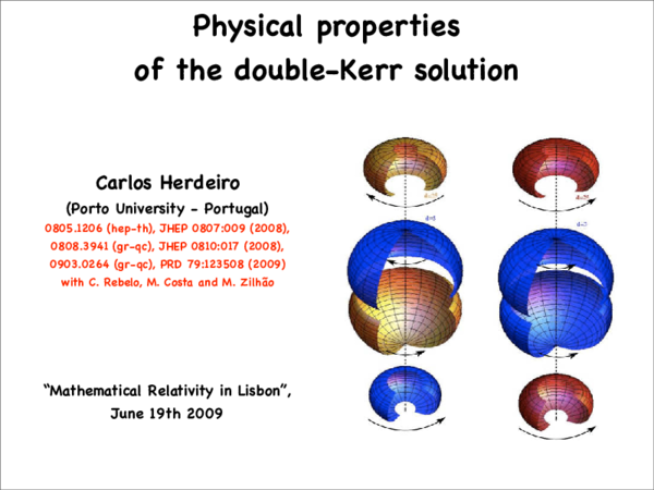 (PDF) Physical properties of the double-Kerr solution