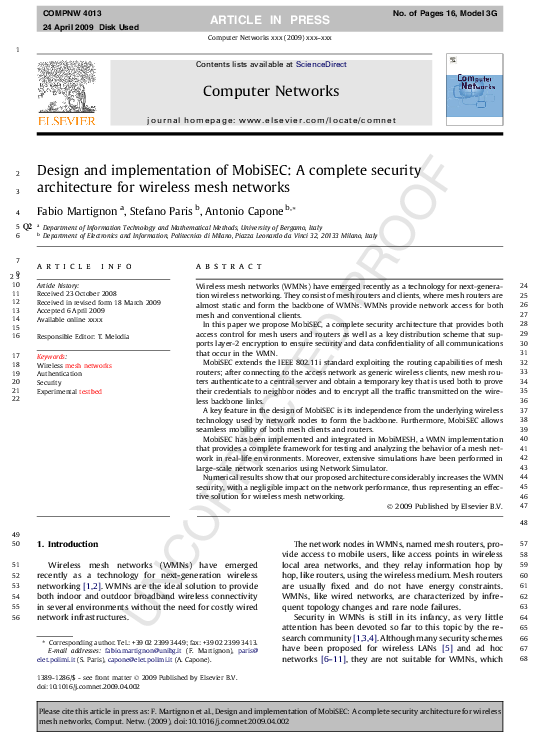 (PDF) Design and implementation of MobiSEC: A complete security ...