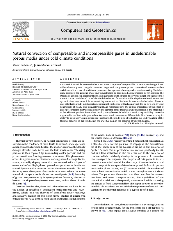 (PDF) Natural convection of compressible and incompressible gases in ...