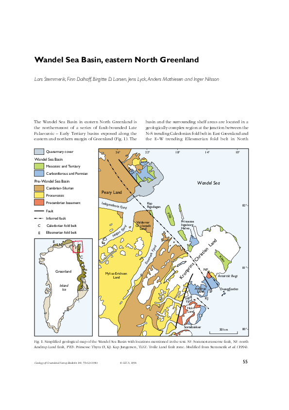 (PDF) Wandel Sea Basin, eastern North Greenland