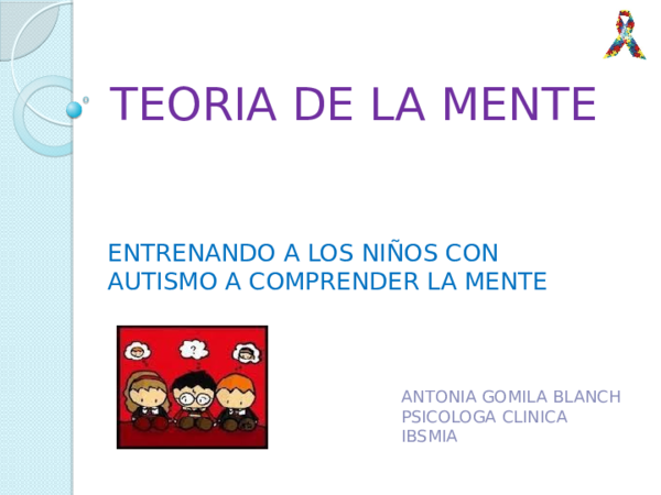 (PPT) TEORIA DE LA MENTE
