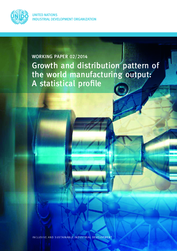 (PDF) Growth and Distribution Pattern of the World Manufacturing Output