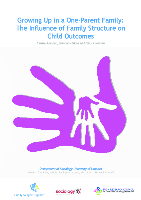 (PDF) Growing up in a One-Parent Family: The influence of family ...