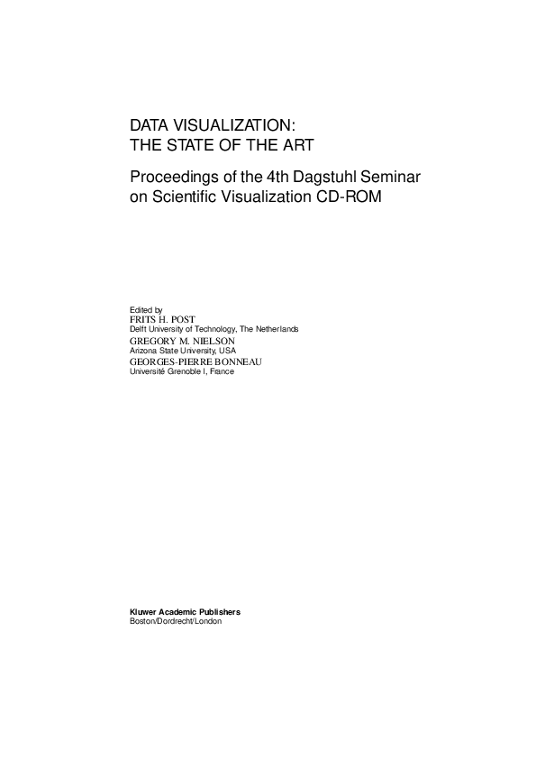 (PDF) Data visualization: the state of the art