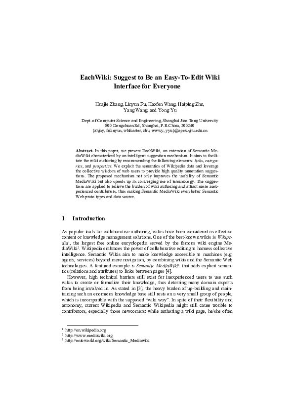 (PDF) Eachwiki: Suggest to be an easy-to-edit wiki interface for everyone