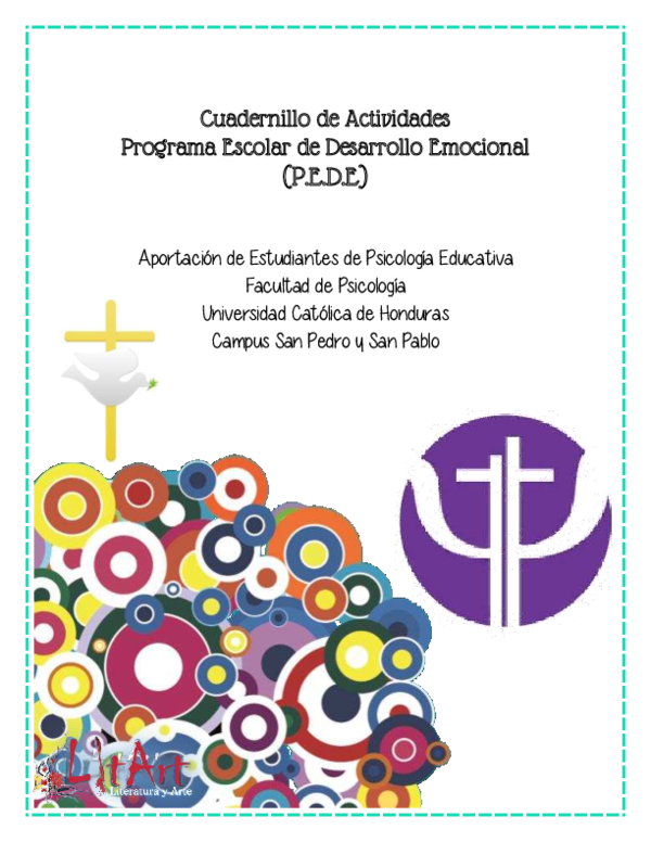 Cuadernillo de Actividades Programa Escolar de Desarrollo Emocional