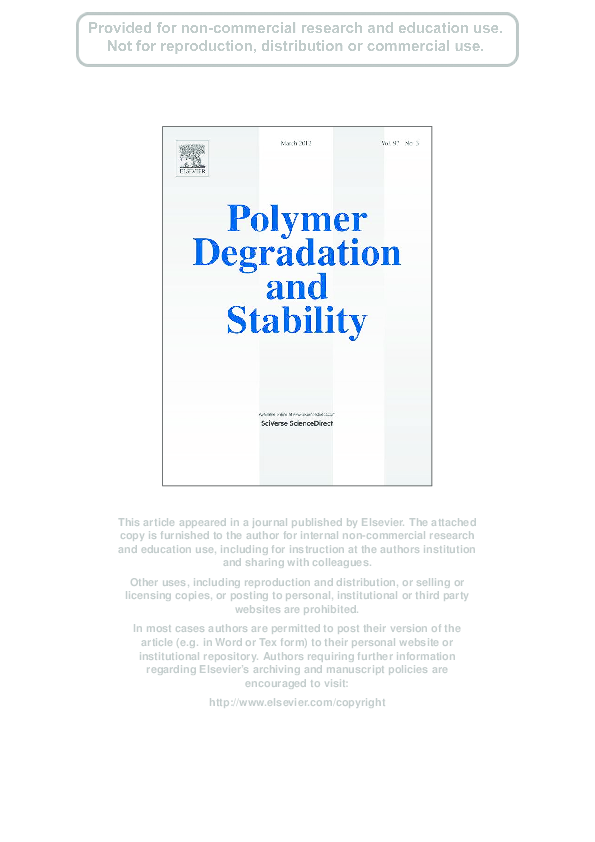 (PDF) Decomposition of poly(amidoamine) (PAMAM) dendrimers under O2 ...