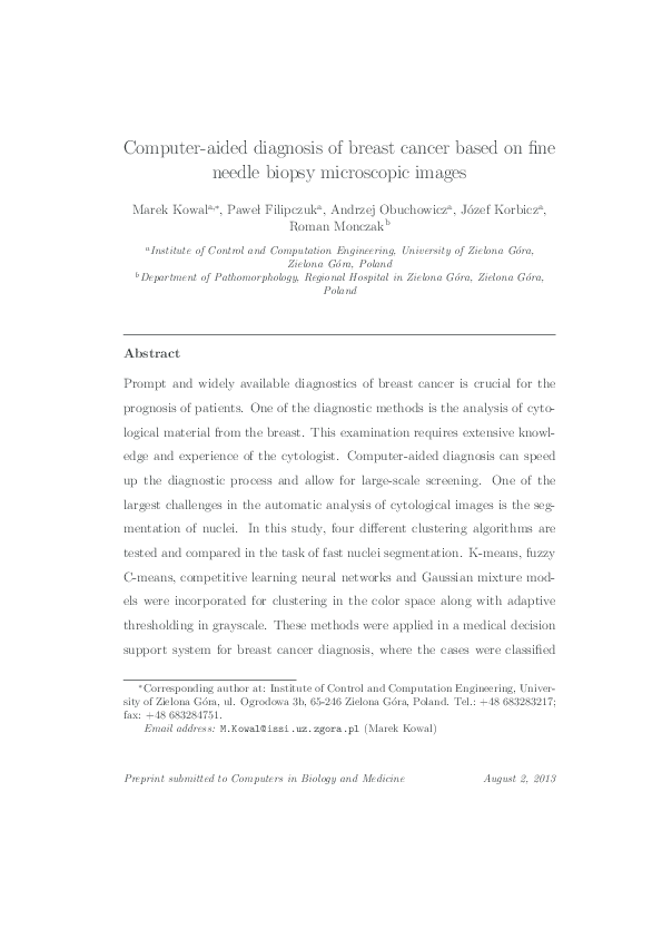 decision diagnostics fda
